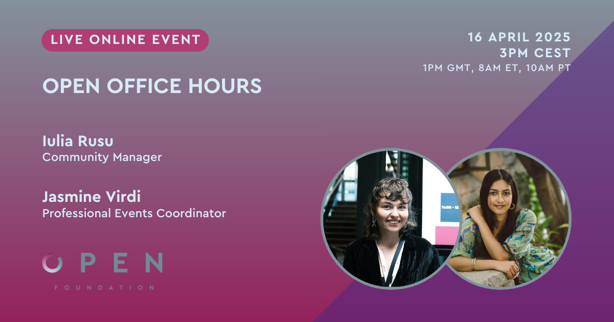 OPEN Community Office Hour - OPEN Foundation
